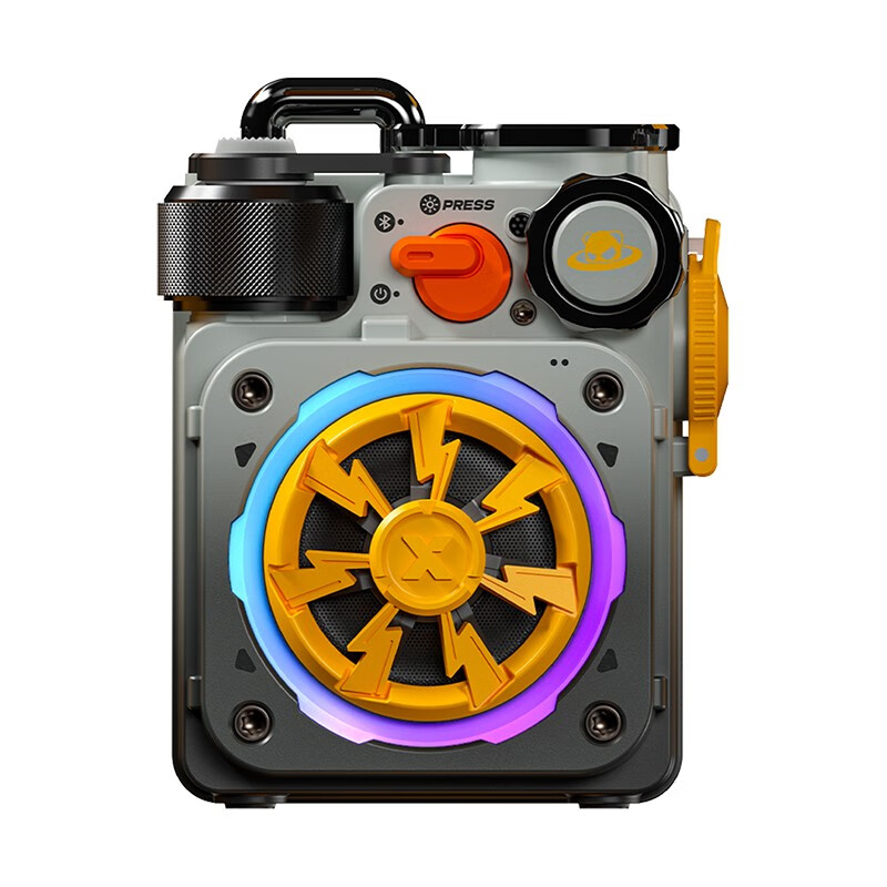 赛博工业风桌搭+解压神器—魅族PANDAER&猫王 XOG便携音箱