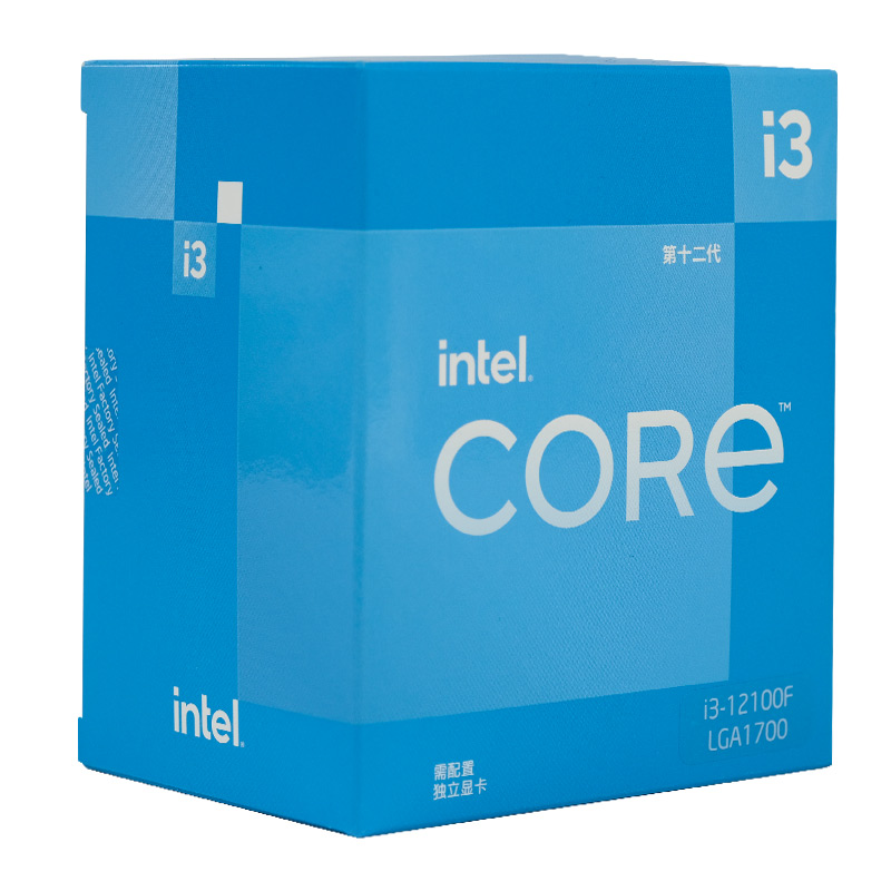 i3-12100F CPU参数